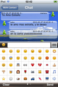 MSN Mobile Messenger 1.0 • iPhoneate - iNeate