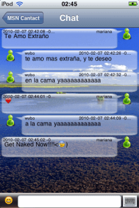 MSN Mobile Messenger 1.0 • iPhoneate - iNeate