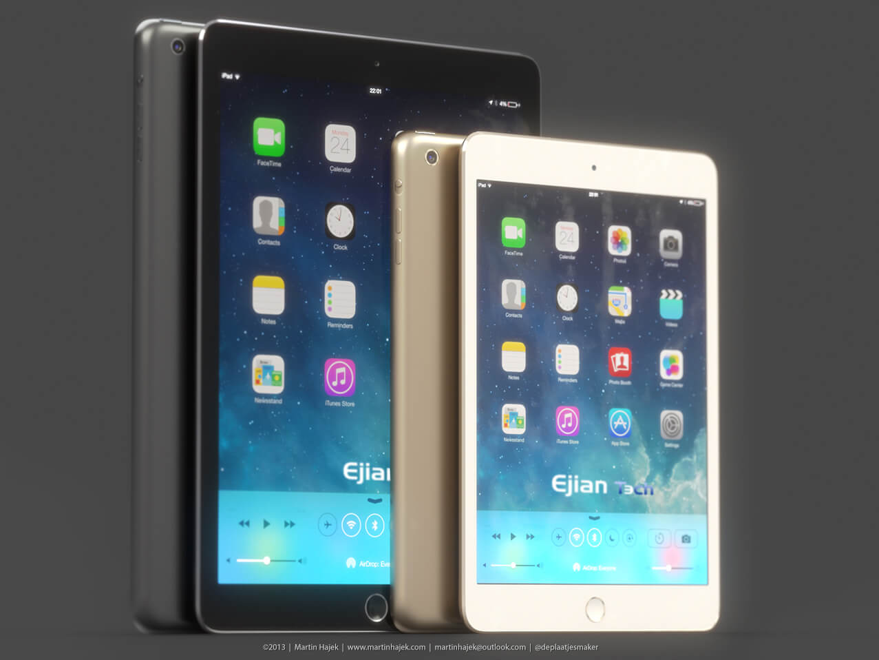 ¿Fotos de las nuevas iPad 5s y del iPad Mini S y también iPad Mini C ...