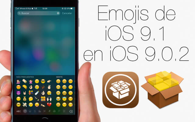 Emojis de iOS 9.1 en iOS 9.0.2