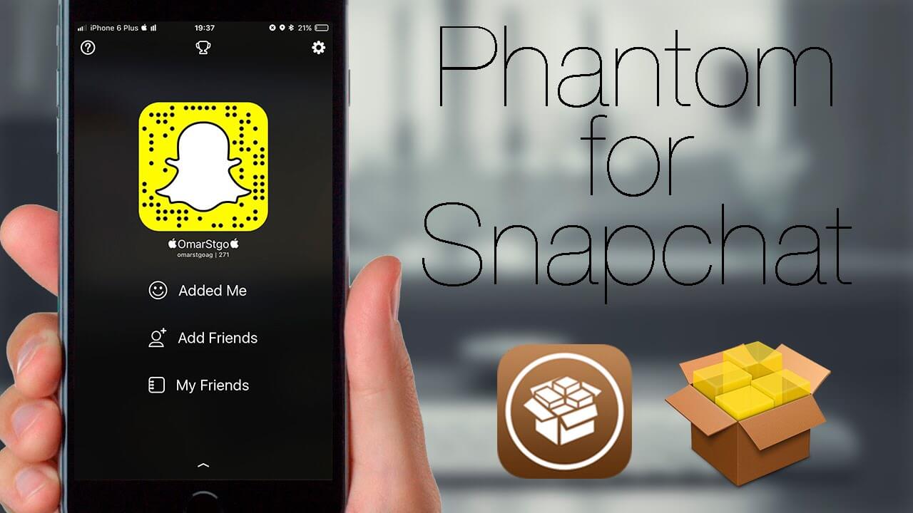 Phantom: Modifica y añade funciones a Snapchat para iOS