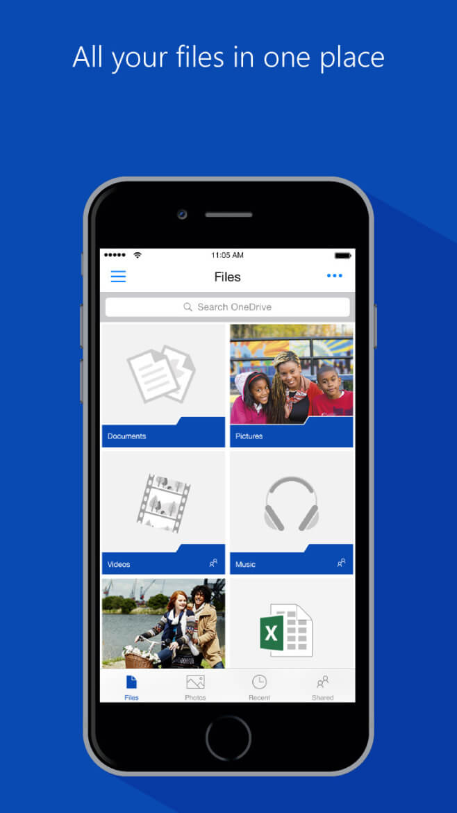 OneDrive app obtiene soporte a Splitview y más en el iPad
