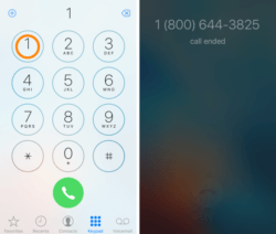 QuickDial Lite te permite marcar rápidamente hasta 9 números ...