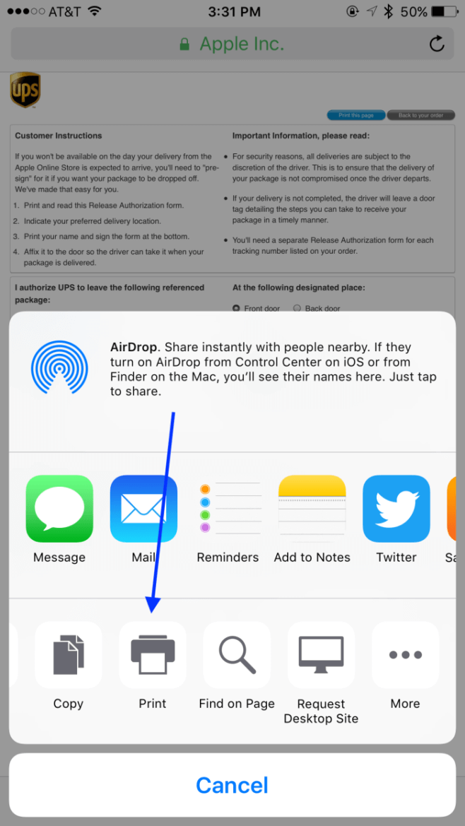 Cómo exportar a PDF cualquier archivo en iOS 10 • iPhoneate - iNeate