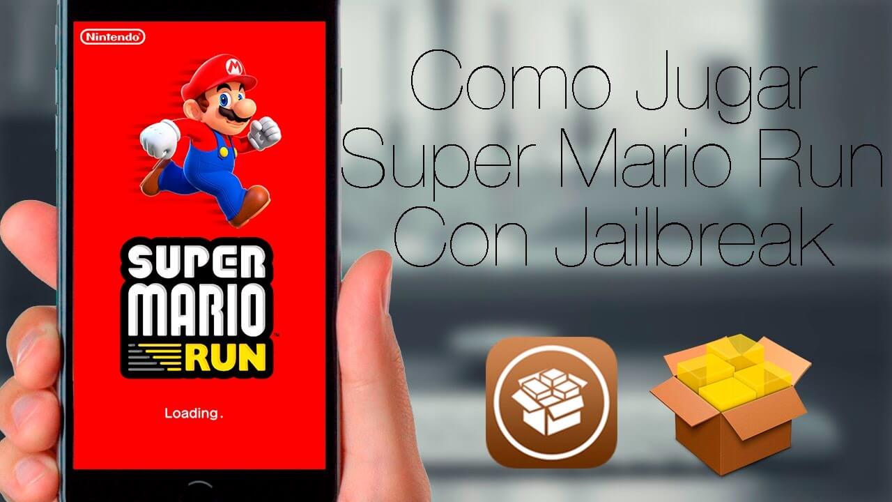 Como jugar Super Mario Run con Jailbreak