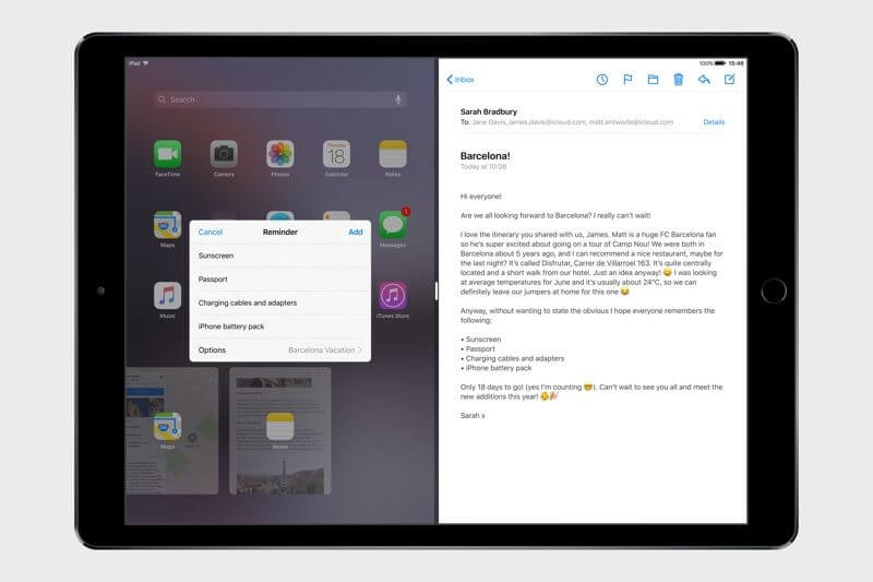 Nuevo Concepto de iOS 11 para el iPad ha sido mostrado