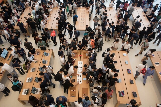 Apple celebra lanzamiento del iPhone XS, XS Max y Apple Watch Serie 4