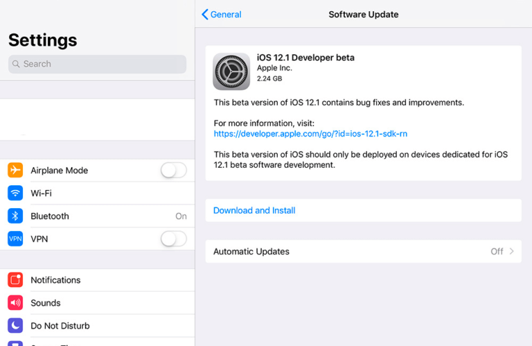El simulador del iOS 12.1 admite pantallas externas 4K virtualizadas