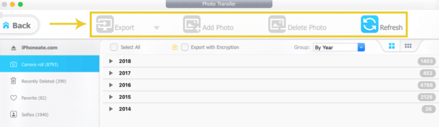 DearMob iPhone Manager: Administra fotos y datos de tu iPhone en Mac