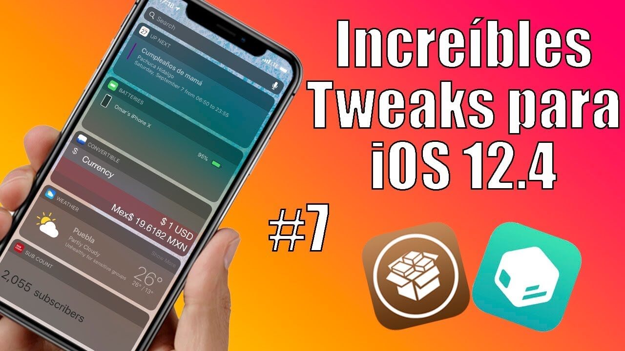 Tweaks recomendados para iOS 12.4 [Parte 7]
